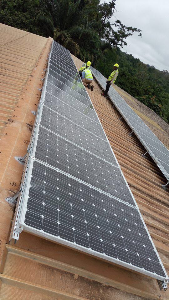 10KW solar power system in Ghana - Foshan Sunmart Electronic Co., Ltd.