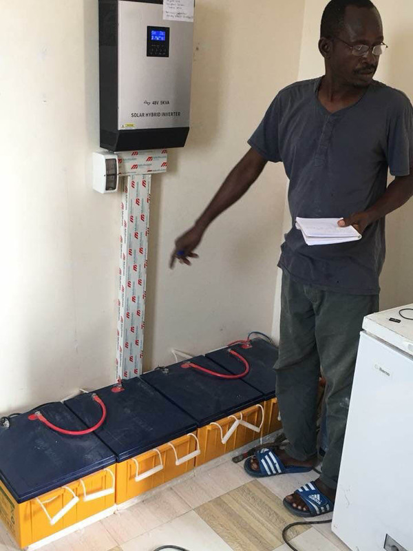 Sunmart 5KVA Solar Power System finished in Ghana - Foshan Sunmart ...